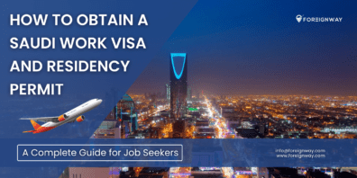 How To Obtain A Saudi Work Visa And Residency Permit: A Complete Guide ...