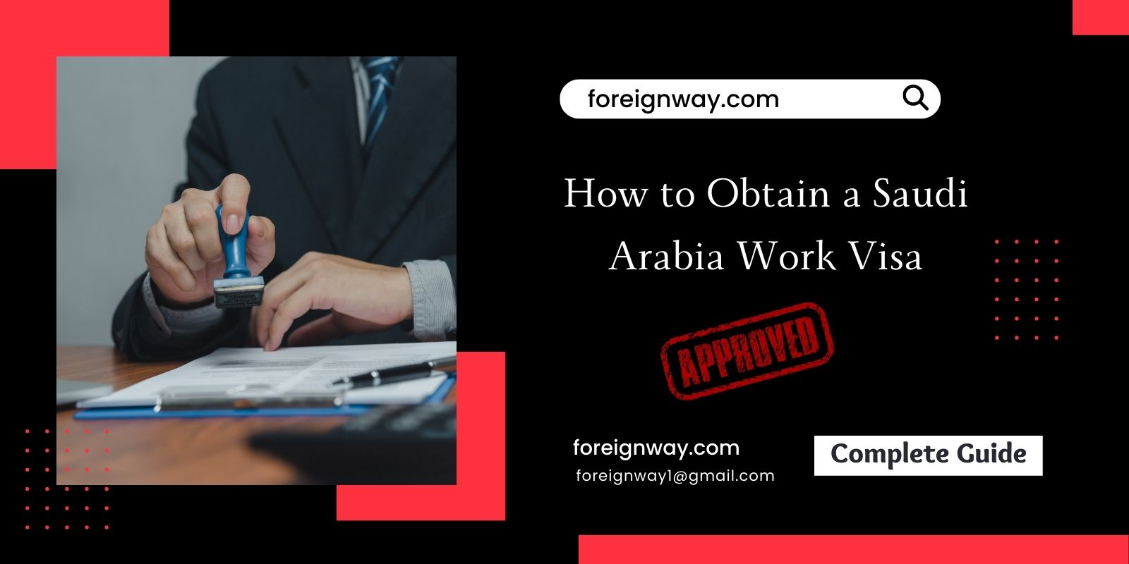 How To Obtain A Saudi Arabia Work Visa In 2023: A Complete Guide ...