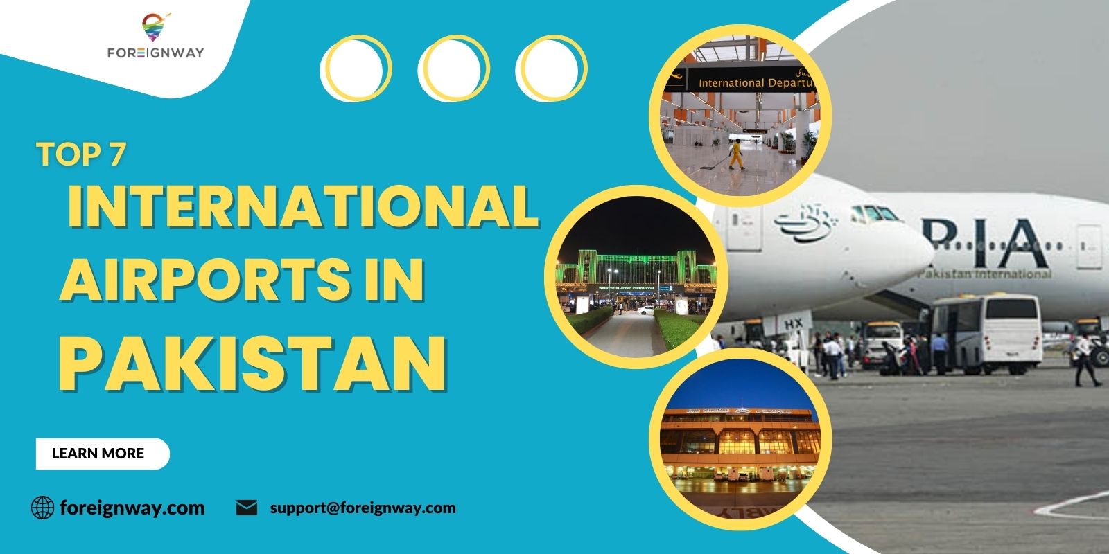 Top 7 Largest International Airports In Pakistan - Foreignway